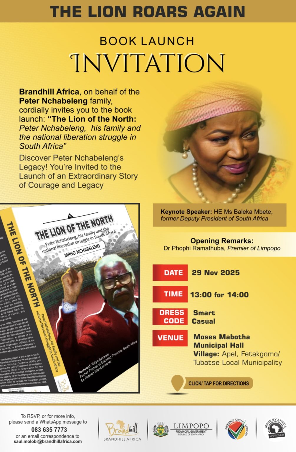 Sekhukhune to honour national liberation struggle hero Peter Nchabeleng ...